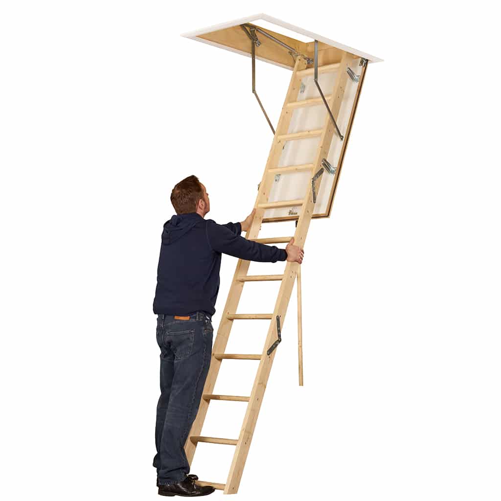 TB Davies EUROFOLD Wooden Loft Ladder - TB Davies™