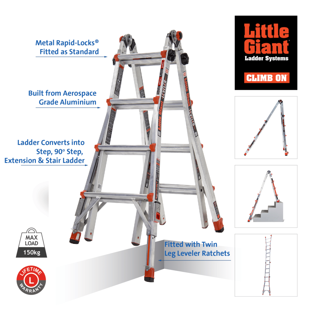 Little Giant Leveler Multi-purpose Ladder - TB Davies™